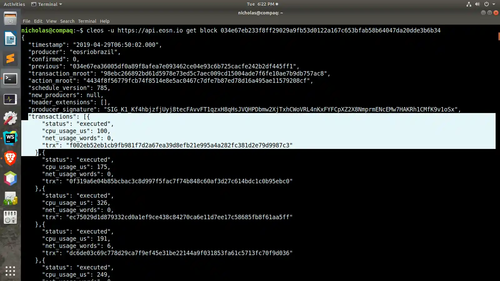 Kompulsa - EOS.IO - A decentralized app (dApp) platform and cryptocurrency.